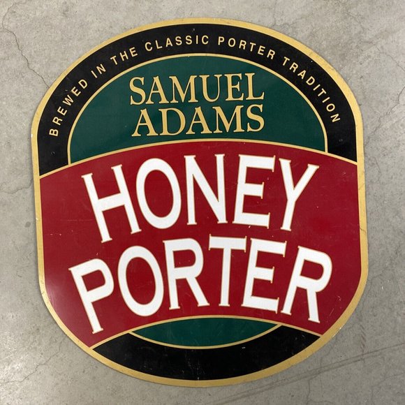 Samuel Adams | Wall Decor | Samuel Adams Beer Honey Porter Hanging Tin ...